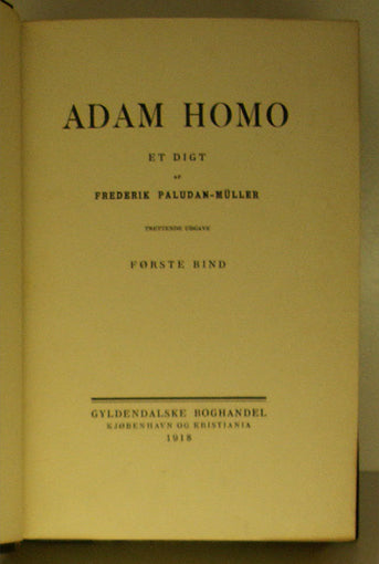 Adam Homo – Skrold Antikvariat