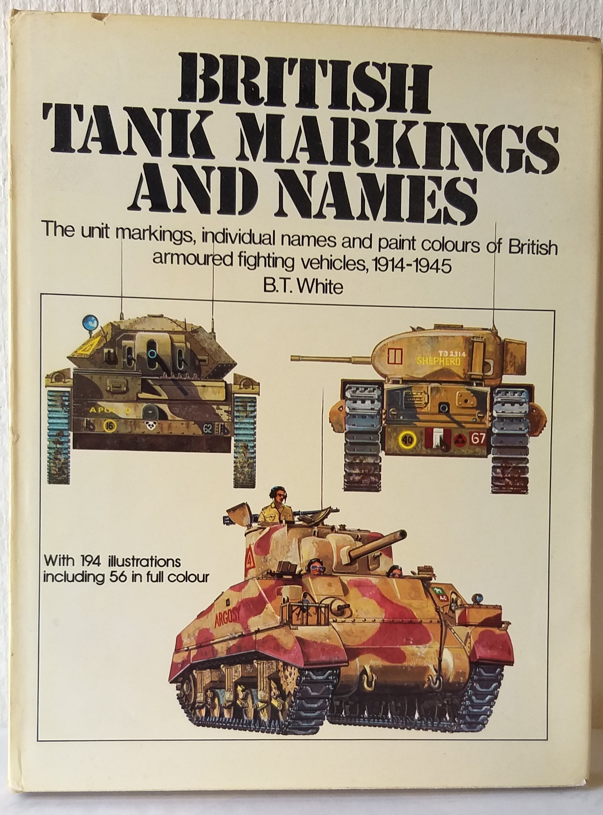 British Tank Markings and Names – Skrold Antikvariat